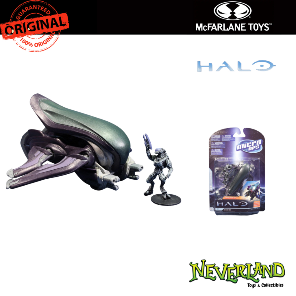 Halo Micro Ops Banshee ve Elite Micro Playset by McFarlane Toys ...