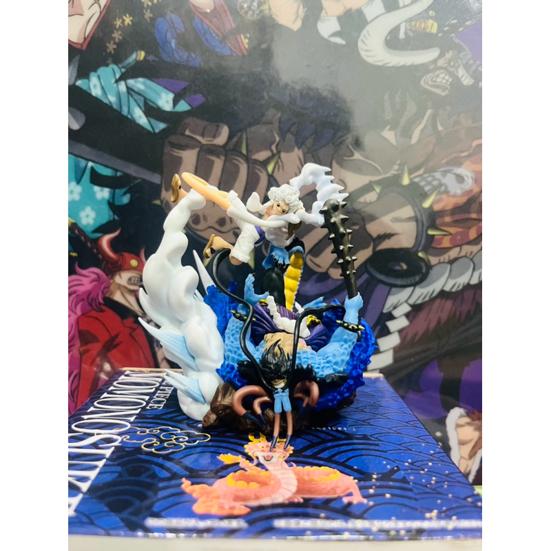 (Logbox) แท้100% ลูฟี่ นิกะ ไคโด Luffy Nika Kaido Logbox Rebirth ฟิกเก ...