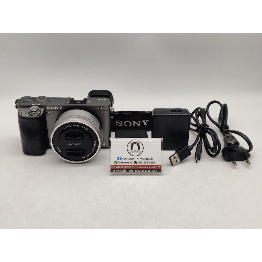 Sony A6000+Kit 16-50 สภาพ 96% | Shopee Thailand