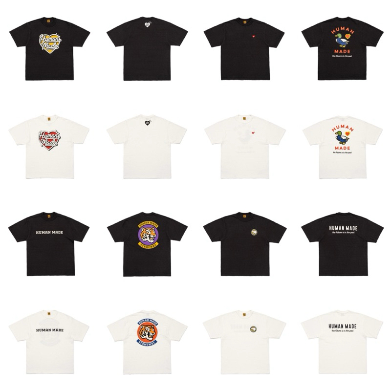 [พร้อมส่ง] เสื้อยืดแขนสั้น HUMAN MADE JAPAN 2024 COLLECTION | Shopee ...