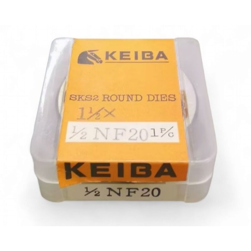 KEIBA KE-1003009 ลูกต๊าปกลม 1/2" NF เกลียว 20 วง1.5" ลูกต๊าป 1/2"X20 UNF 1/2NF20 | Shopee Thailand