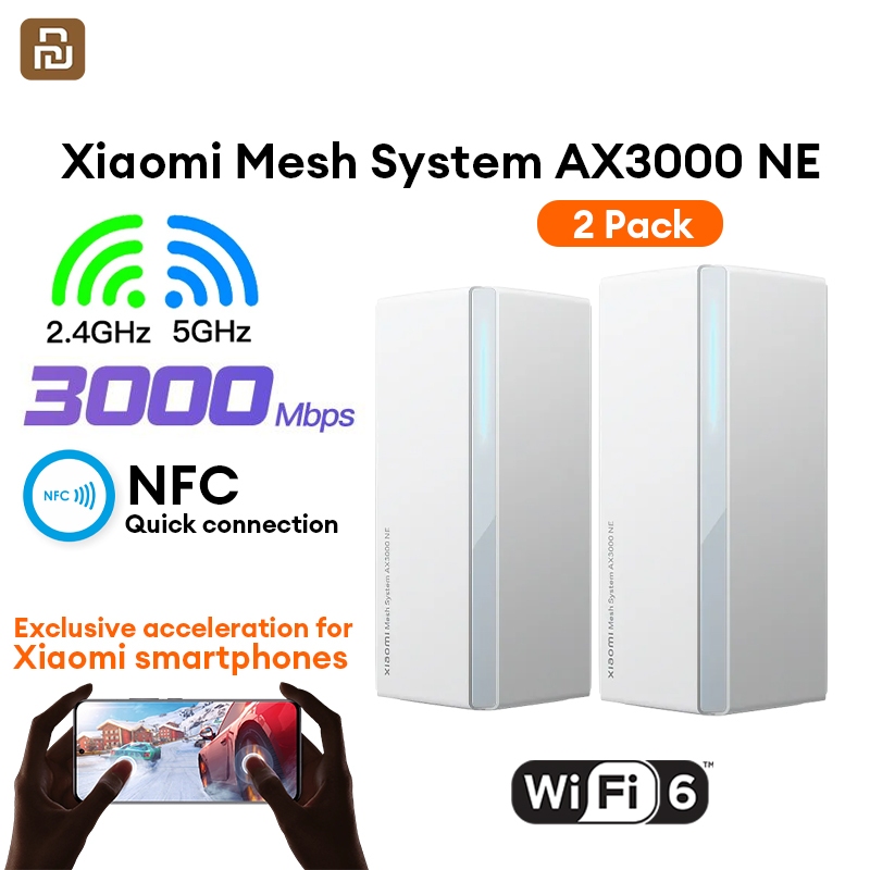 Xiaomi Router AX3000 NE WiFi 6 Mesh Network เราเตอร์ เร้าเตอร์ไวไฟ ...