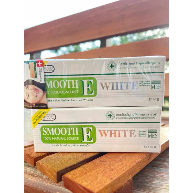 Smooth E Cream Plus White 10g ครีมบำรุงผิวหน้า และผิวกาย | Shopee Thailand