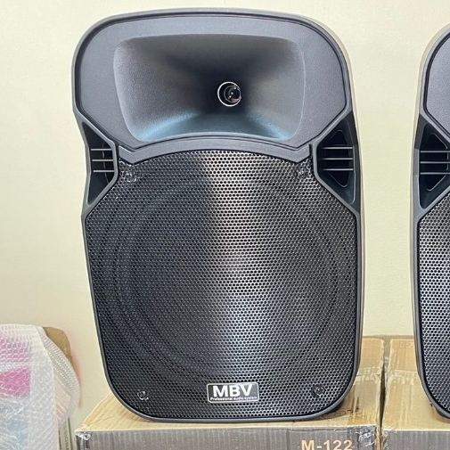 ตู้ลำโพง 12" M-122 MBV ลำโพงไฟเบอร์ 12นิ้ว 2ทาง ลำโพงตั้งพื้น / ใส่ขาตั้งได้ สินค้าร้านนี้ใช้ ...