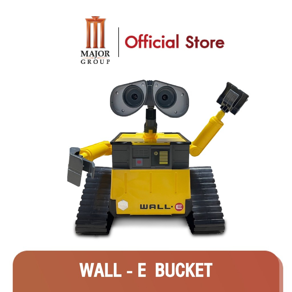 [ของแท้พร้อมส่ง] ถังป๊อปคอร์น Wall-E Bucket ลิขสิทธ์แท้จาก Major ...