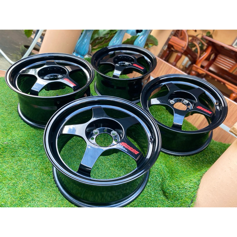 ล้อแม็ก Lenso ProjectD 90B ดำเงา 4รู100 Offset33 | Shopee Thailand