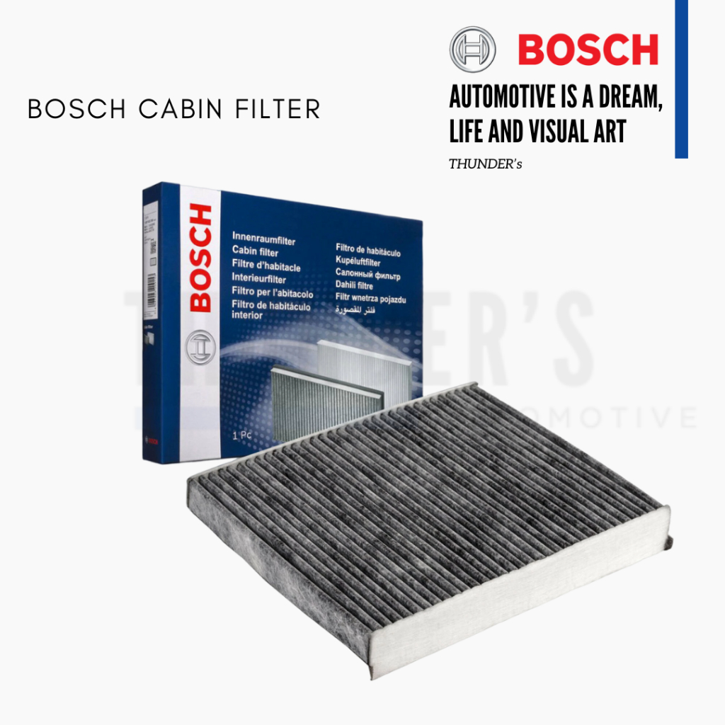 BOSCH กรองแอร์ คาร์บอน Activated carbon cabin filters | Shopee Thailand