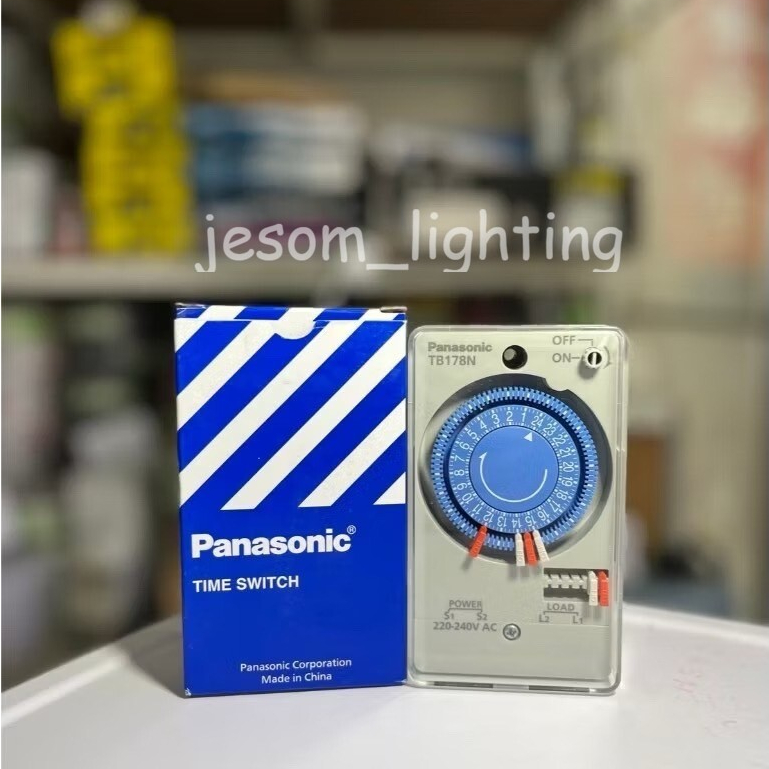 ของแท้ Panasonic Timer TB178 ทามเมอร์พานา นาฬิกาตั้งเวลาเปิด-ปิดไฟ ...