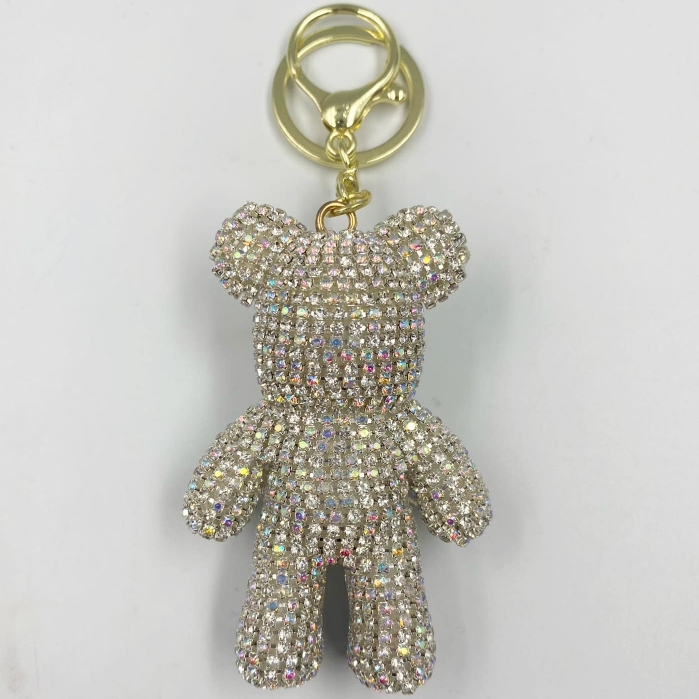 พวงกุญแจหมีเพชรสีเงิน - CHN / CN38 | Shopee Thailand