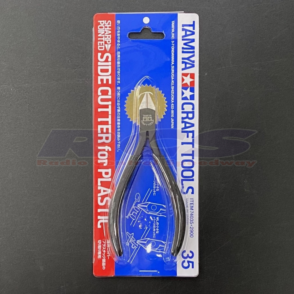 TAMIYA 74035 Sharp Pointed Side Cutter - For Plastic | Shopee Thailand