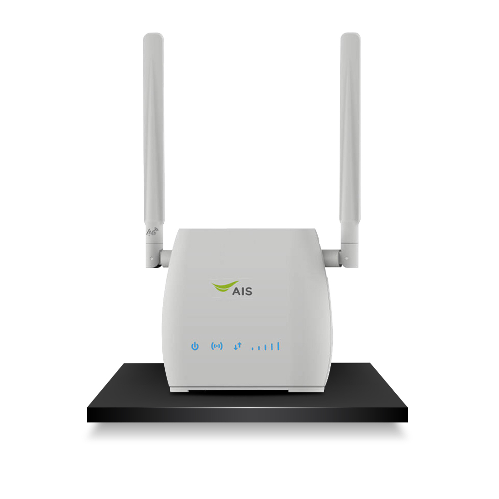 Home WiFi รุ่น RUIO S10 Ais 4G Hi-Speed LTE เครื่องกระจายสัญญาณไวไฟ ใส่ ...