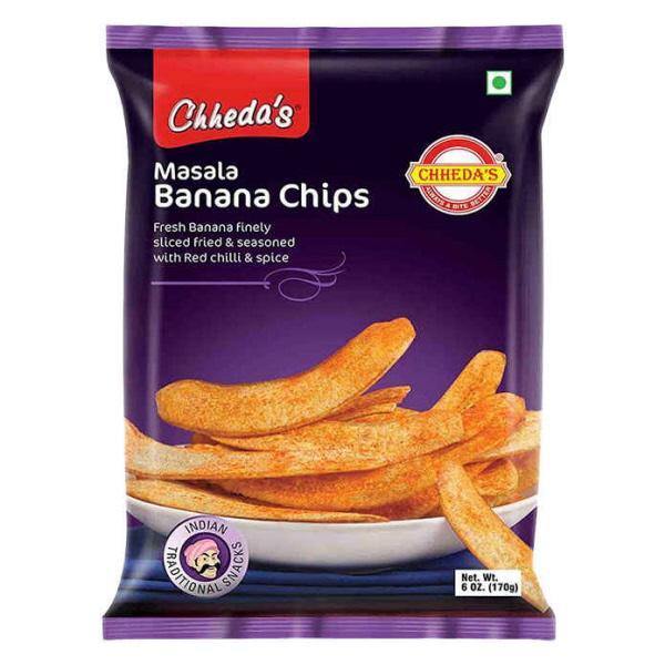 Chheda's Long Masala Banana Chips กล้วยทอดมาซาลาแบบยาว 170g | Shopee ...