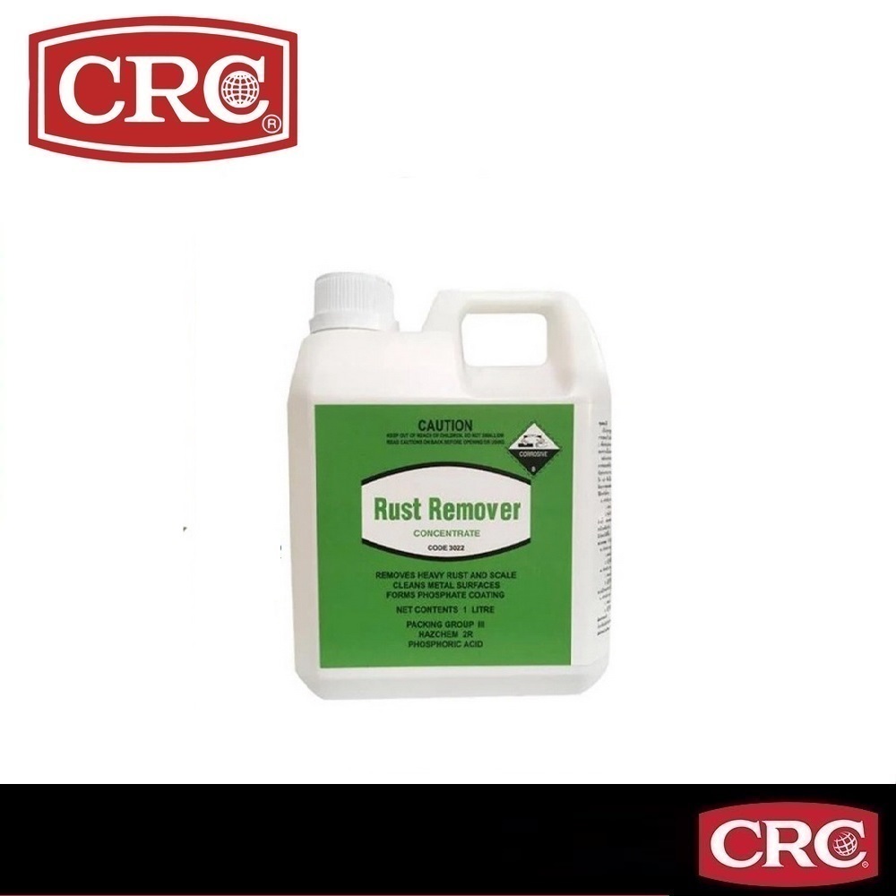 Rust Remover 1 litre น้ำยาชำระล้างคราบสนิมแบบเข้มข้น CRC | Shopee Thailand