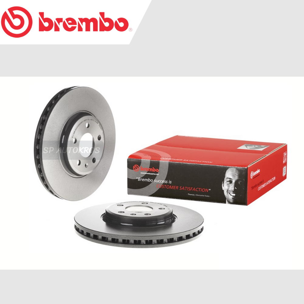 BREMBO จานเบรคหน้า VW Volkswagen Golf VI (1.4TSI 2.0GTI) (HC) 2008-2012 ...