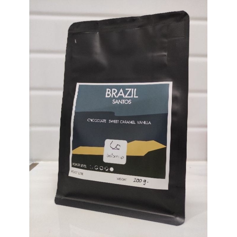 เมล็ดกาแฟ Brazil santos Single origin คั่วกลางเข้ม | Shopee Thailand
