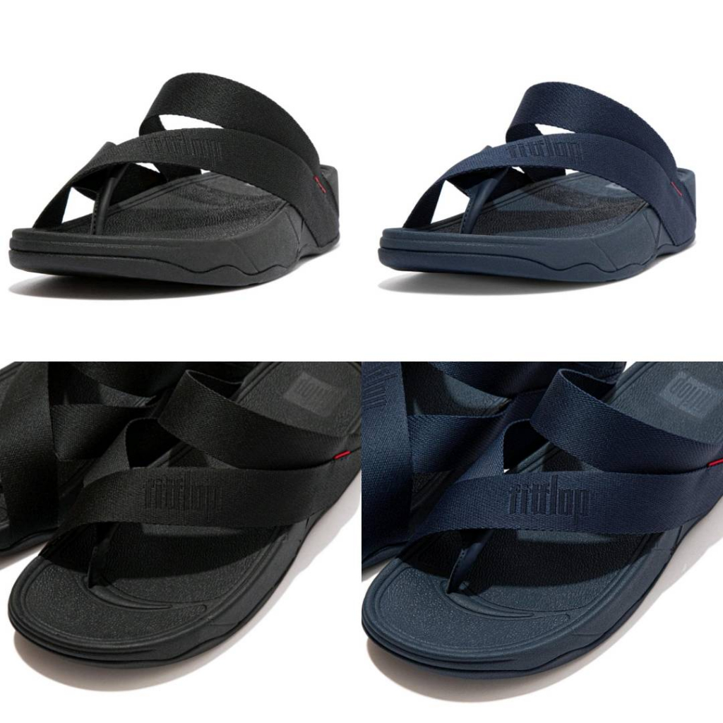 FitFlop Sling Weave Toe สายปัมโลโก fitflop รองเท้าแตะเพื่อสุขภาพเท้า ...