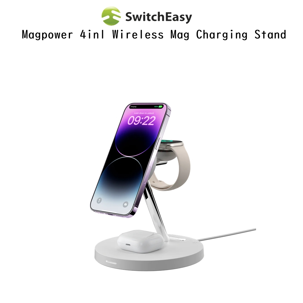 Switcheasy Magpower 4in1 Wireless Mag Charging Stand แท่นชาร์จไร้สาย ...