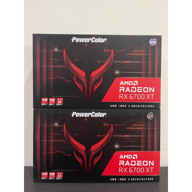VGA (การ์ดแสดงผล) POWER COLOR RED DEVIL AMD RADEON RX 6700XT 12GB GDDR6 ...
