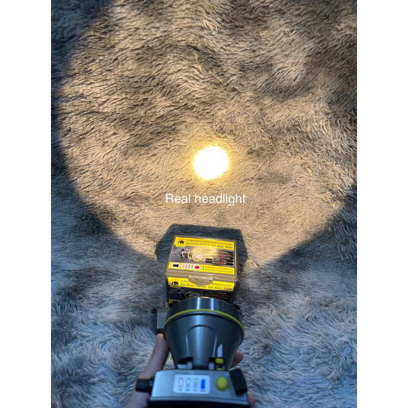 ไฟฉายคาดหัวตราช้าง653 LED สวิตช์2ระบบ 500W. | Shopee Thailand