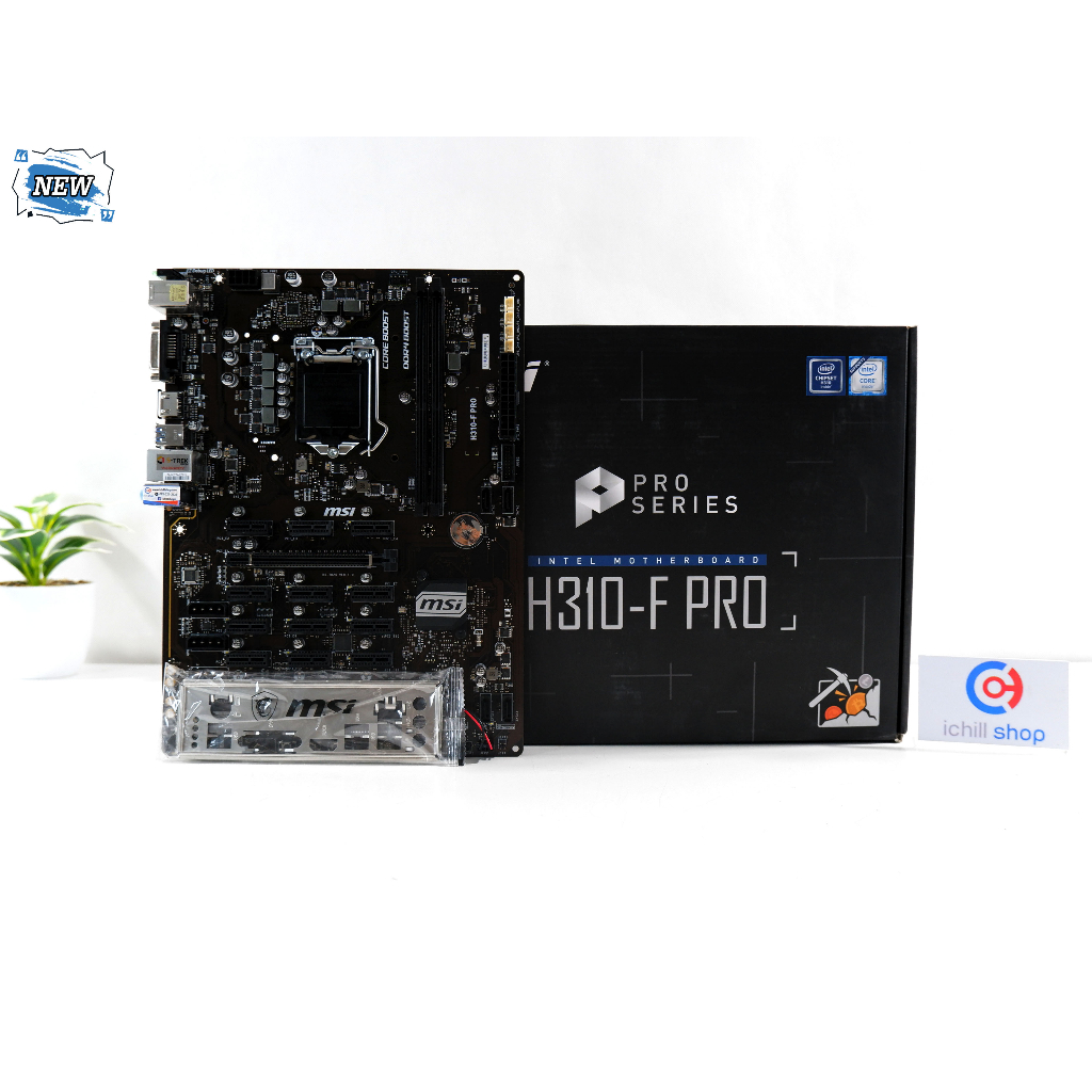 MAINBOARD (เมนบอร์ด) MSI H310 F PRO (ของใหม่) P12980 | Shopee Thailand