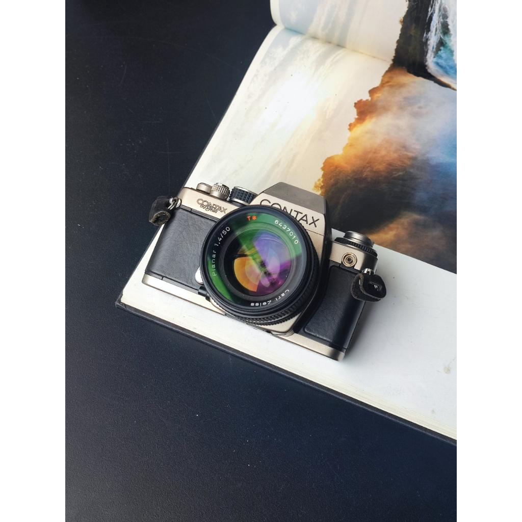 ***มีตำหนิ*** กล้องฟิล์ม Contax S2 60 years with Lens (Serial Number ...