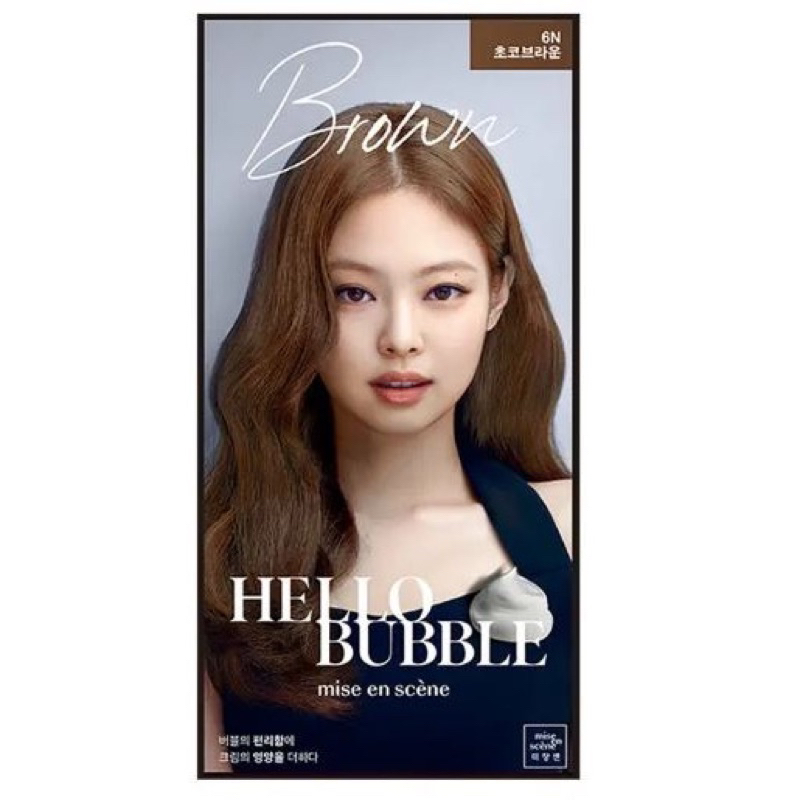 [ของแท้/พร้อมส่ง] โฟมเปลี่ยนสีผม Mise En Scene Hello Bubble Foam Color ...