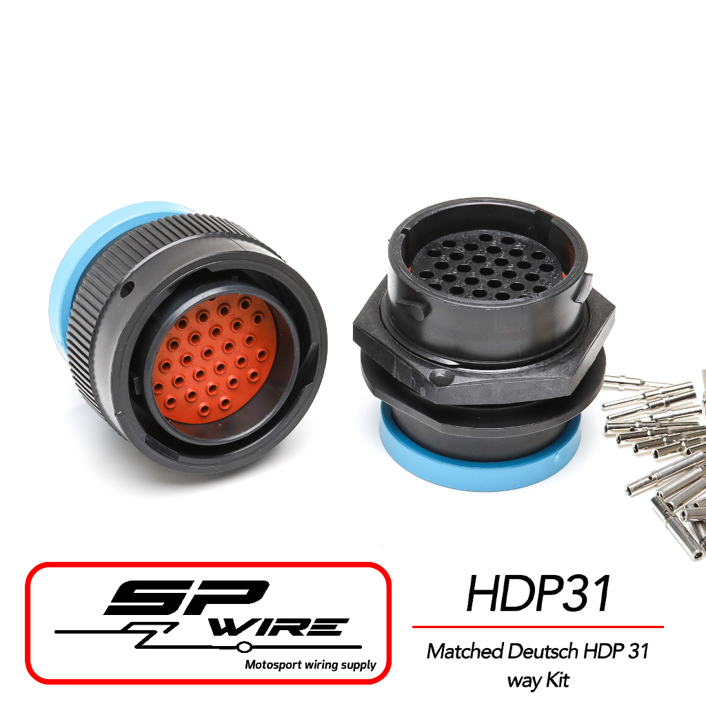HDP31 #Matched Deutsch HDP 31 way kit-Spwire motorsportwiring | Shopee Thailand