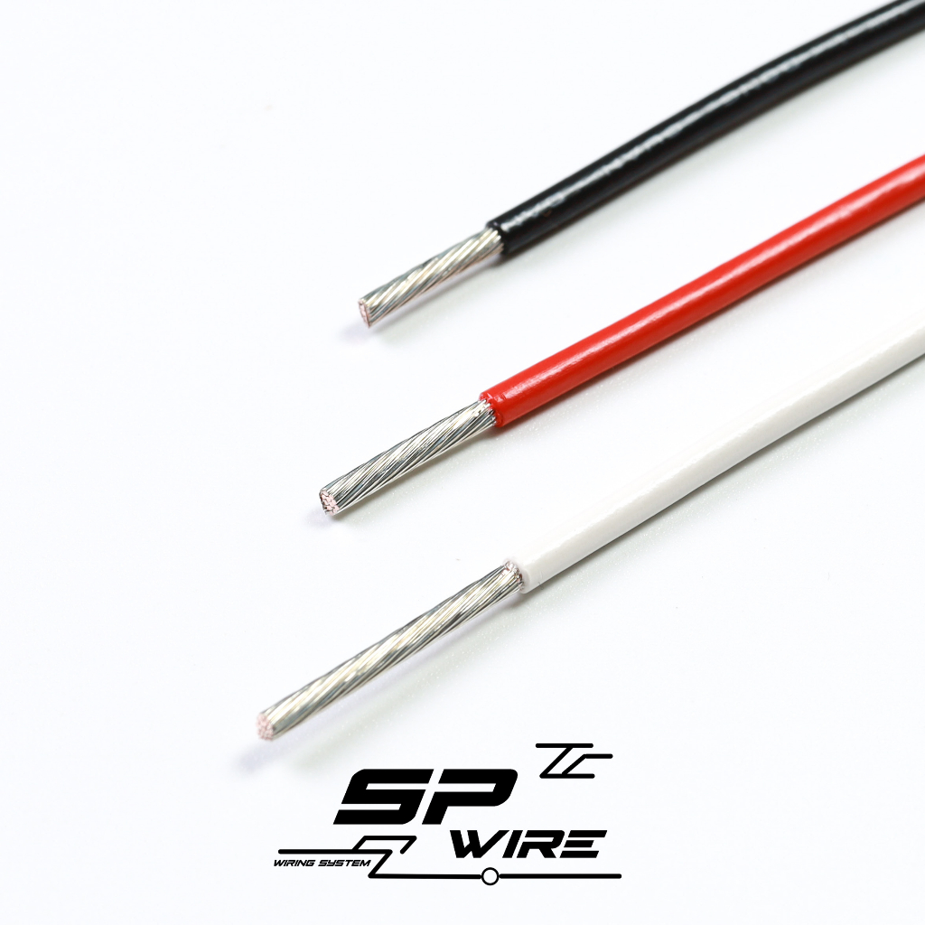 W200C สายไฟเกรดดีที่สุดในการทำสายไฟรถ ราคาม้วน 100 เมตร #SPwire Motorsport wiring | Shopee Thailand