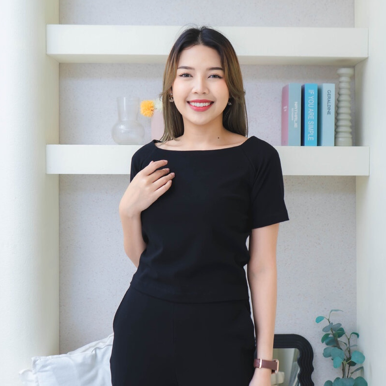 Viris Zamara 93976 Josh Shirt (เสื้อคอปาด) | Shopee Thailand