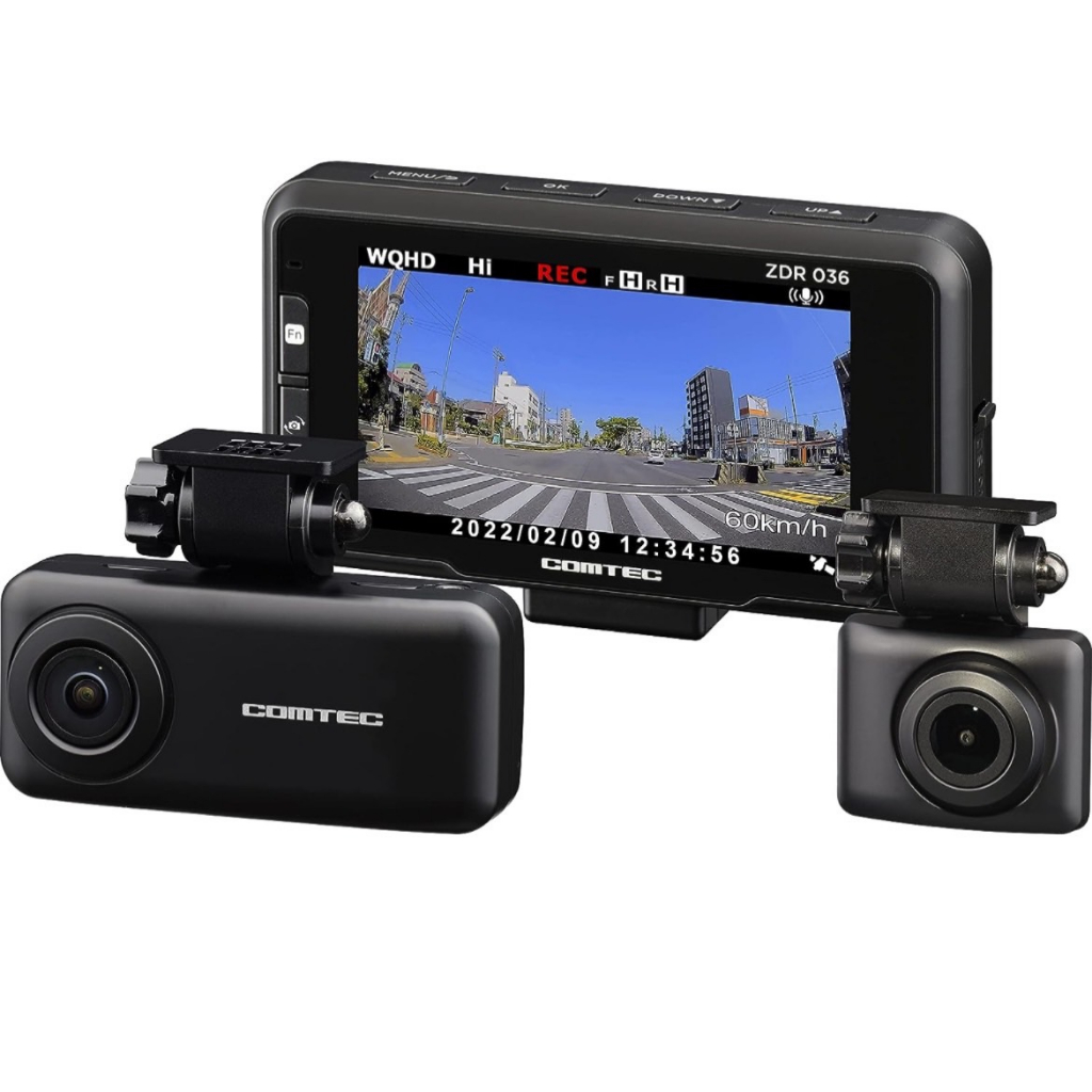 Comtec เครื่องบันทึกเสียงไดรฟ์ Zdr036 3.7 ล้านพิกเซล Full Hd Gps | Shopee Thailand