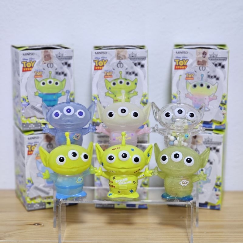 (พร้อมส่ง) Green Man งานกล่องสุ่ม Miniso แบบเลือกตัว | Shopee Thailand