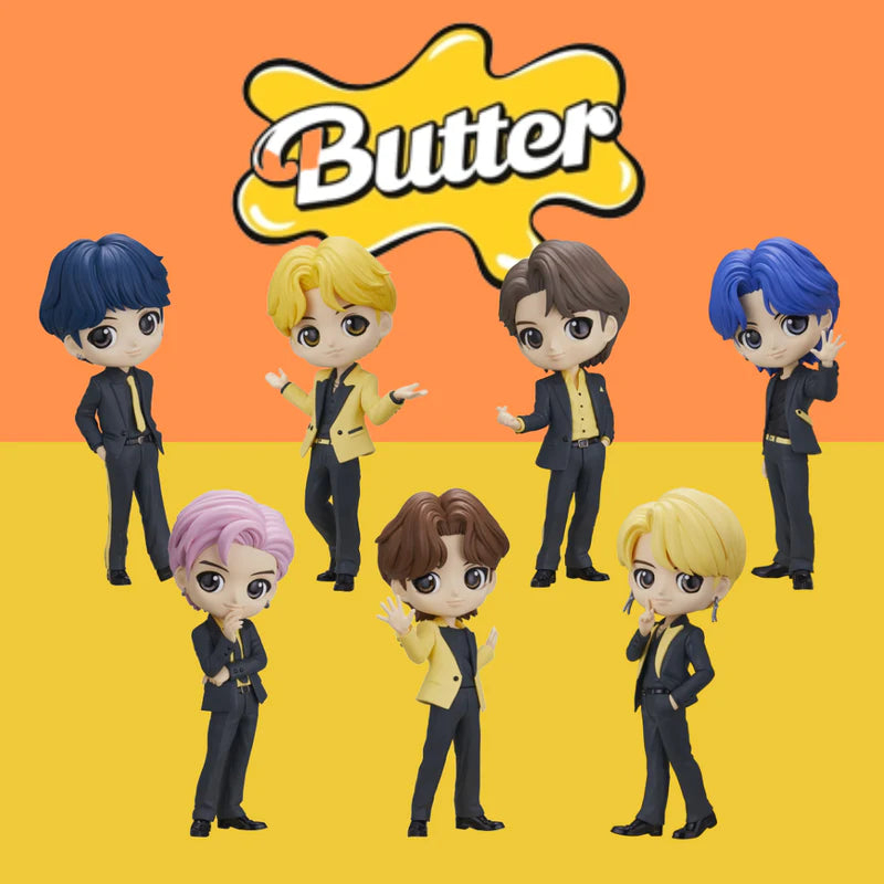 (ของแท้ 11แบบ) รวม BTS ไทนี่ทัน บัทเทอร์ - Q Posket BTS Tiny Tan Butter Banpresto | Shopee Thailand