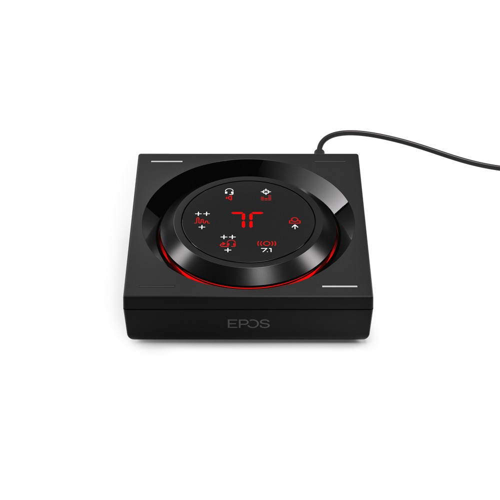 ซาวด์การ์ด EPOS GSX 1000 2nd Edition External Sound Card สำหรับเล่นเกม ระบบเสียงรอบทิศทาง 7.1 ...