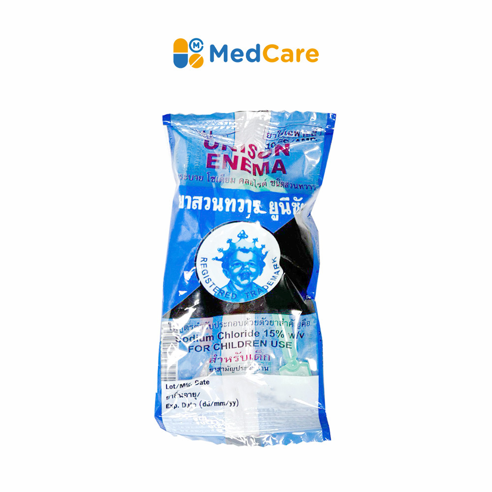 UNISON ENEMA ยาระบาย ชนิดสวนทวาร ยูนีซัน สำหรับผู้ใหญ่และเด็ก | Shopee ...