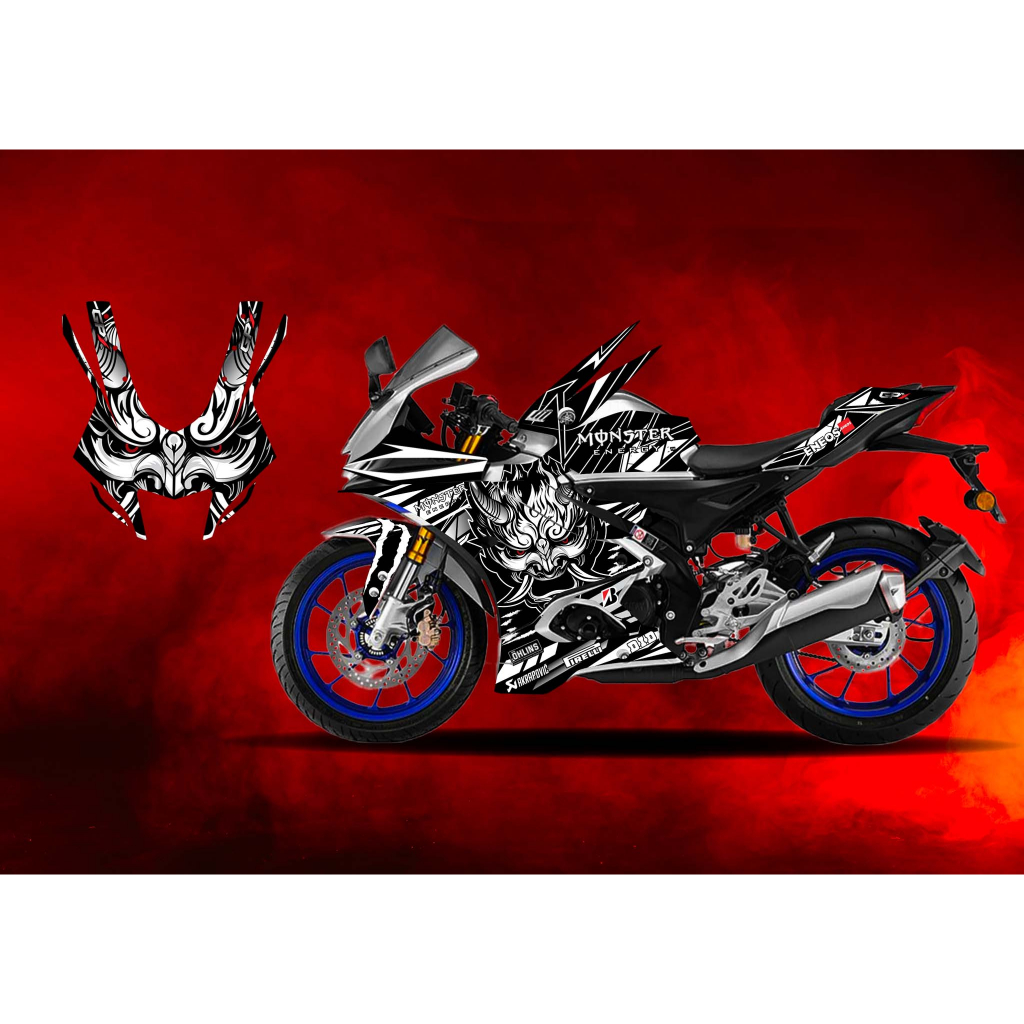 Sticker YAMAHA R15M 2022-2023 | Shopee Thailand