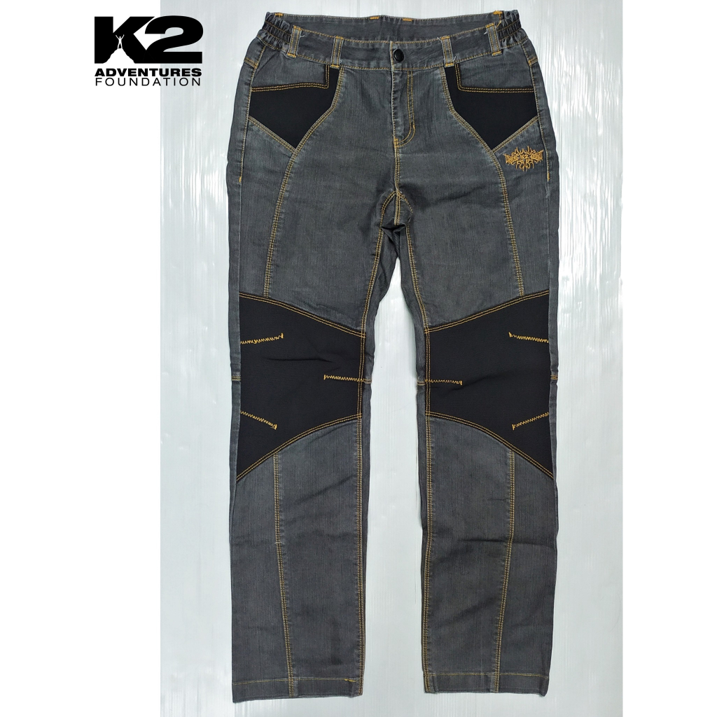 กางเกง K2 Technical outdoor สีเทาเข้ม (ยีนส์บาง) | Shopee Thailand