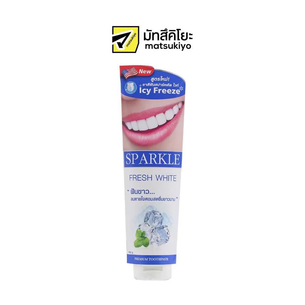 Sparkle White Toothpaste Tube 100g. สปาร์คเคิลยาสีฟันไวท์หลอดบีบ 100กรัม | Shopee Thailand