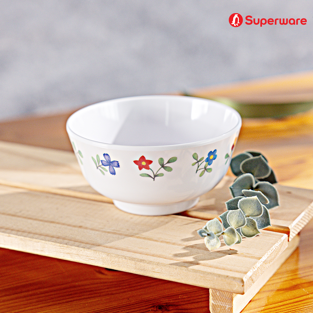 Srithai Superware จาน ชาม ถ้วย เมลามีน สำหรับใช้ ใส่อาหาร ร้านอาหาร ลาย Glico Teenie - ชามแบ่ง ...