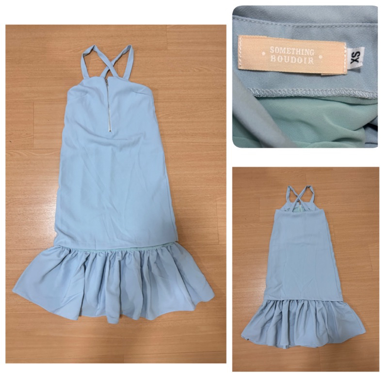 ส่งต่อ เดรส something boudoir size xs **(อก 28) | Shopee Thailand