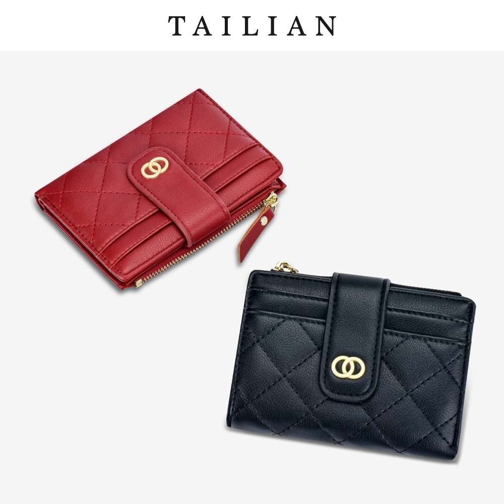 TAILIAN กระเป๋าสตางค์ ใบสั้น หรูหรา พร้อมช่องใส่บัตร สําหรับผู้หญิง | Shopee Thailand