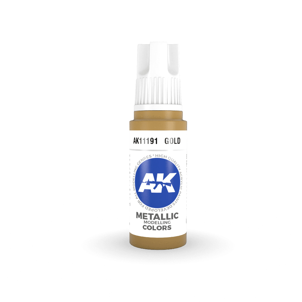AK Colors 3G : Metallic Modelling 17ml. | Shopee Thailand