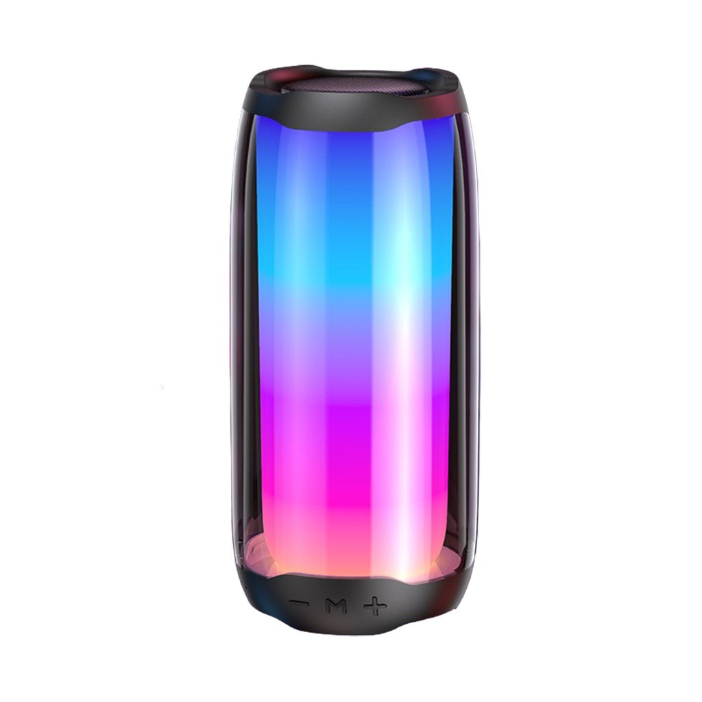 ลำโพงบลูทูธ Bluetooth Speaker ลำโพงมีไฟ แสงสี360องศา ไฟ12โหมด เสียง ...