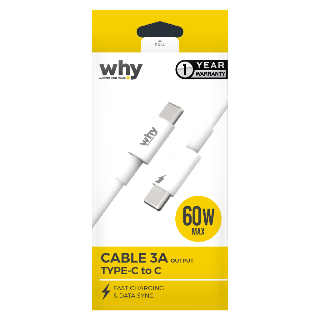 Why Eta Type C to C (UC-2211C)ของแท้ 100% ชาร์จไว รองรับ 3A สำหรับไอแพด ...