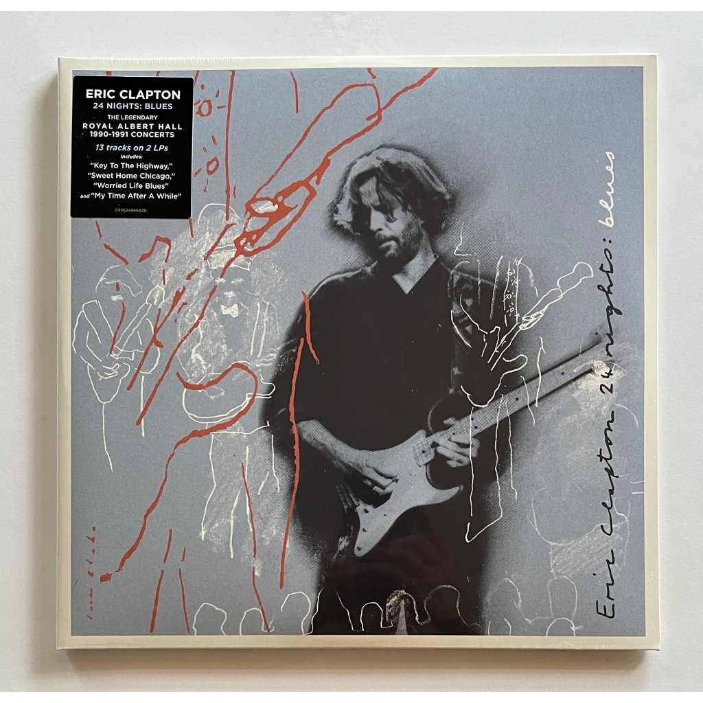 แผ่นเสียง Eric Clapton Album : 24 Nights: Blues [vinyl] | Shopee Thailand