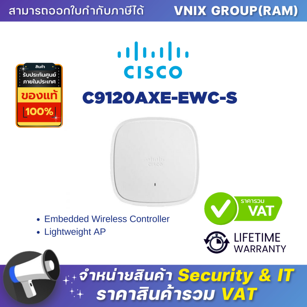 Cisco C9120AXE-EWC-S Access Point external antennas embedded wireless ...