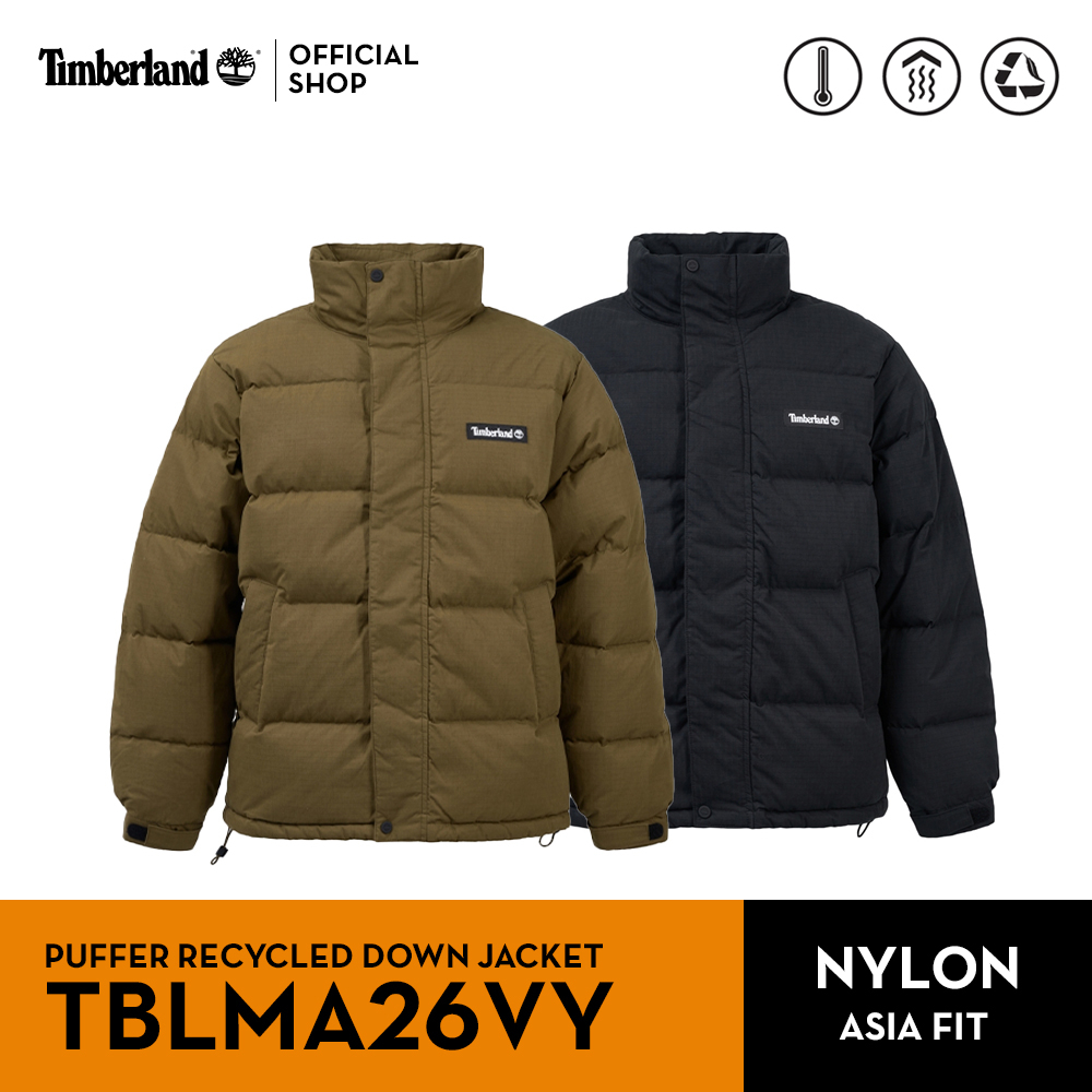 Timberland Men's PUFFER RECYCLED DOWN JACKET แจ็คเก็ต (TBLMA26VY ...