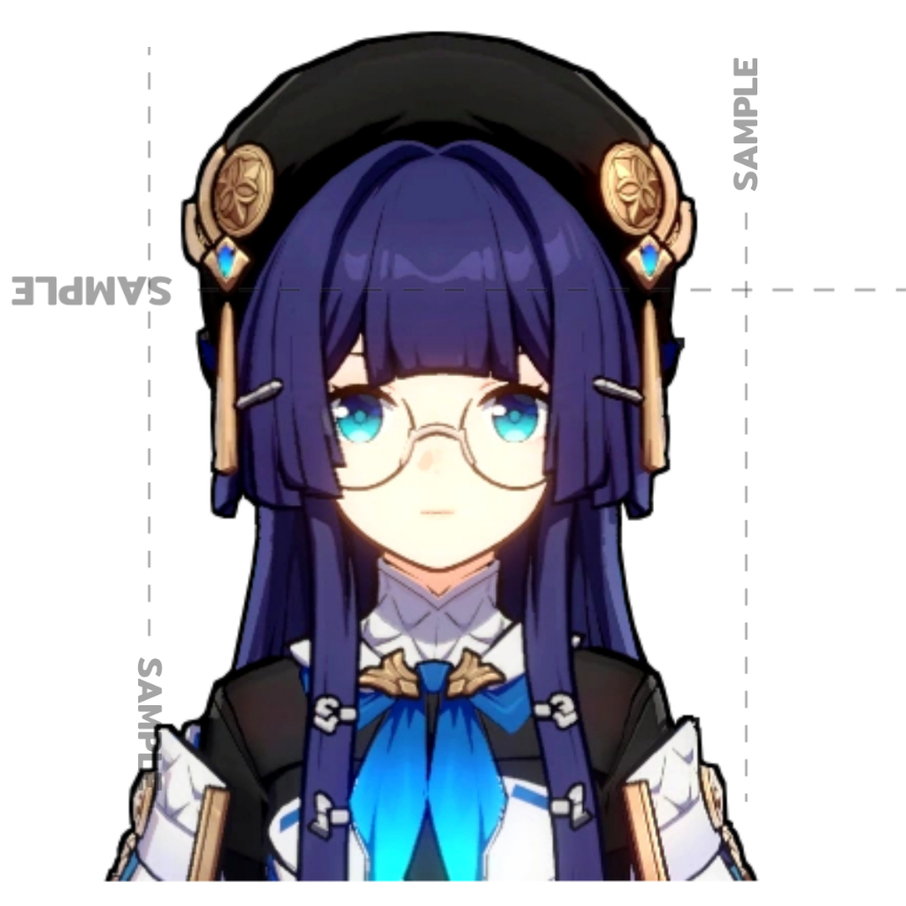 Pela Honkai star rail Stickers 2 PCS สติ๊กเกอร์ 2 แผ่น Pela honkai star ...