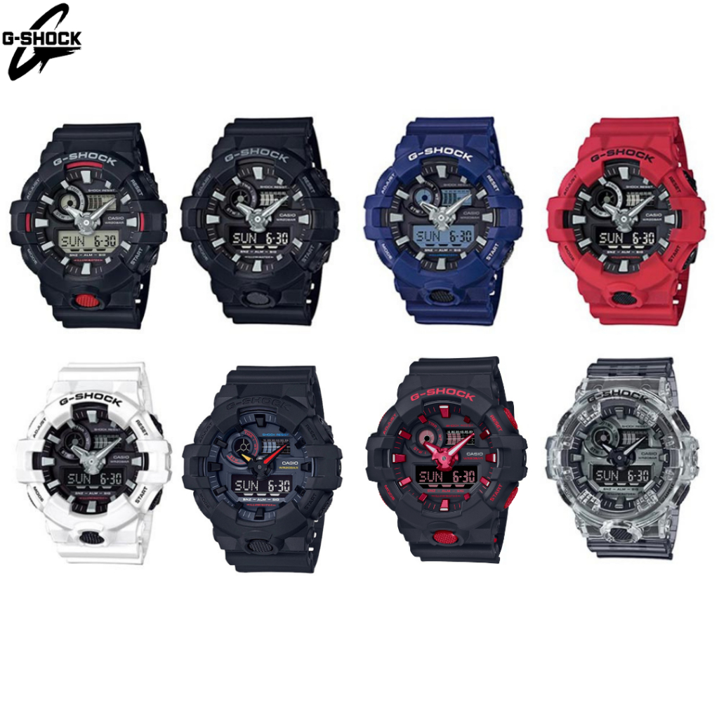 Casio G-Shock รุ่น GA-700-1ADR,GA-700-1BDR,GA-700-2ADR,GA-700-4ADR,GA ...