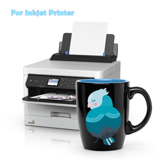 A-SUB Clear/White Water Slide Decal Paper A4 Water Transfer Inkjet ...