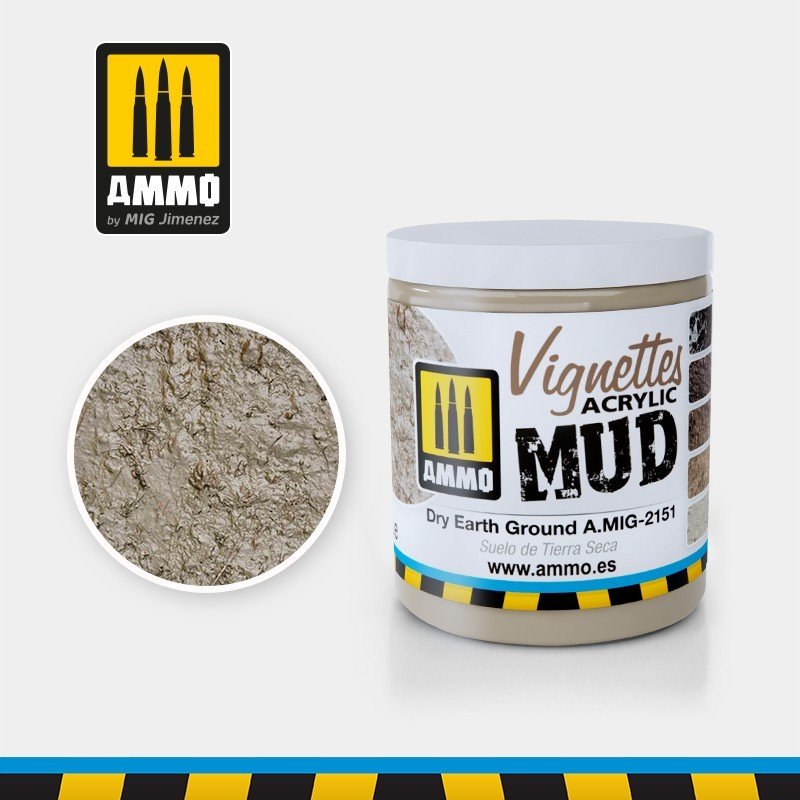 Ammo By MIG - AMIG2151 VIGNETTES Dry Earth Ground | Shopee Thailand